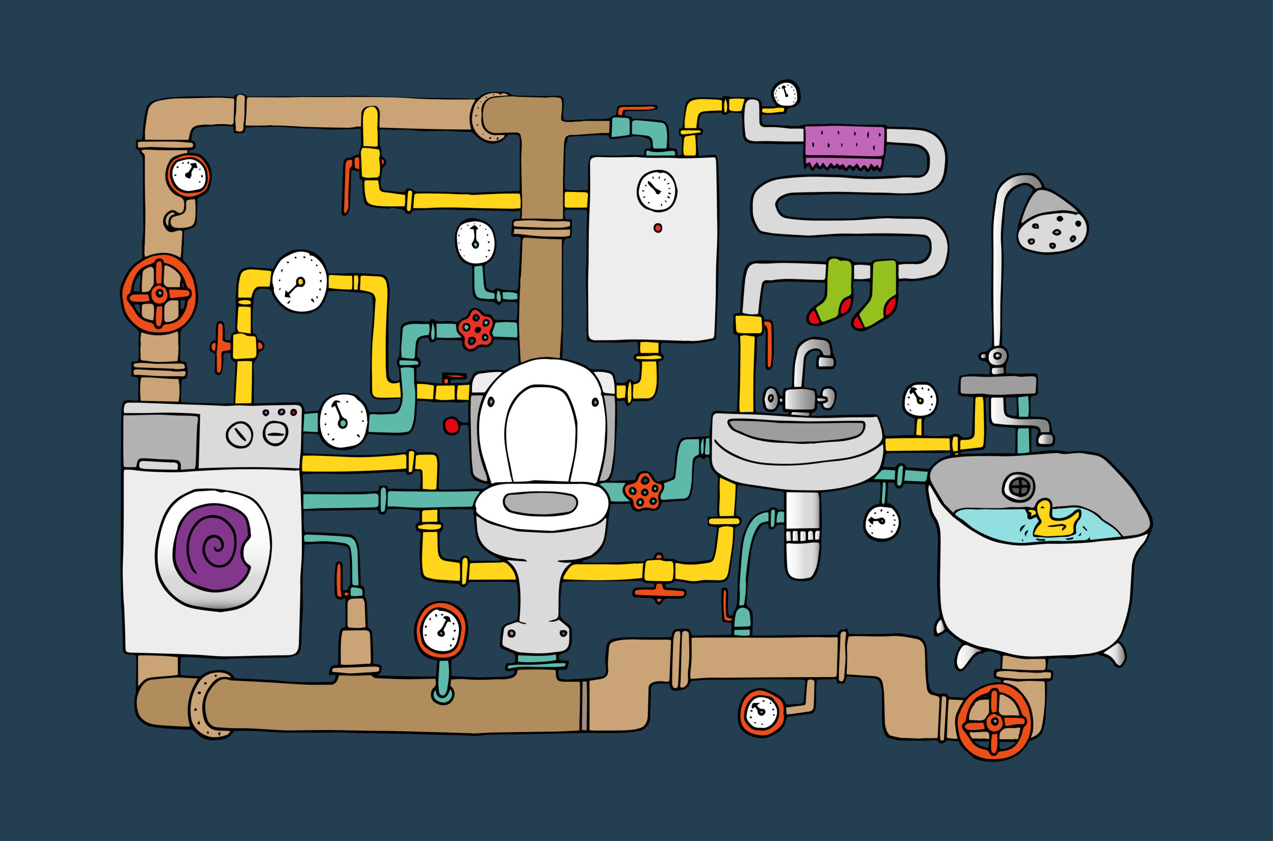 How Does Plumbing Work In an Apartment Building? - Omnia Mechanical Group